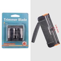 China Get 4 Packs of 24*24*24mm Replaceable Safety Blades for Effortless Paper Cutting for sale