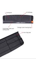 China Compact Manual A3 Paper Trimmer with Safely Blade and Cutting Thickness of 1mm in Black for sale