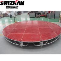 China Wedding Aluminum Modular Stage Portable 1x1m for sale