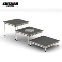 China Portable Aluminum Leg Stage Height adjustable For Outdoor Event for sale