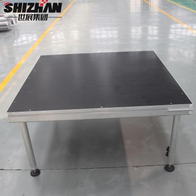 China Portable Aluminum Leg Stage Height adjustable For Outdoor Event for sale