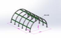China 290X290mm Concert Curved Aluminum Box Event Stage Lighting Truss System for sale