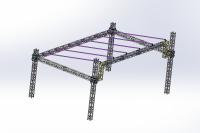 China 290X290mm Concert Curved Aluminum Box Event Stage Lighting Truss System for sale