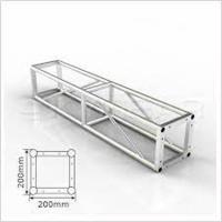China Square Screw Bolt Truss System Lighting Truss Black for sale