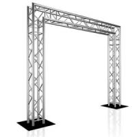 China 1M Design Customized 13ft height Portable Modular Aluminum Truss Stand Ground Frame Structure for sale