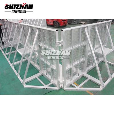 China Event Aluminum Metal Crowd Control Barrier Concert Barricade for sale