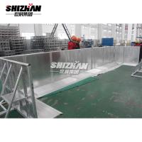 China Event Concert Stage Crowd Control Safety Barriers for sale