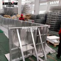 China Aluminum Flood Barrier Retractable Gate Barrier for sale
