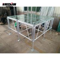China Acrylic Board Glass Stage Lights Layer Alloy Truss For Event for sale