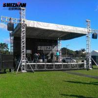 China Popular Aluminum Roof Truss DJ Booth Truss Event Stage Scene for sale