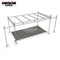 China Keder Aluminum Spigot Frame Truss Structure 5 Support Truss Display for sale