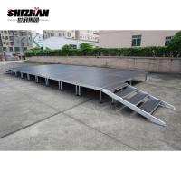 China 4ft X 8ft Staging Alloy Lighting Truss Portable Stage Platforms Wedding For Event for sale