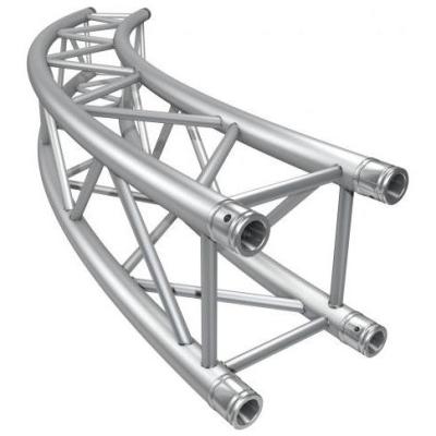 China Aluminum Stage Arch Lighting Truss Display Black Or Customized Aluminum Alloy 6082-T6/6061-T6 for sale