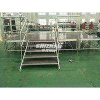 China Aluminum 18mm Plywood Stage Platform Floor Alloy Easy Assemble Stage Structure for sale