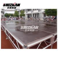 China Triangle Aluminum Alloy Stage Adjustable Height For Concert Show for sale