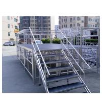 China Aluminum Alloy Arched Stage Truss System Removable Stage Platform for sale