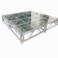China Aluminum Alloy Plywood Acrylic Glass Stage Anti Slip Black 15mm for sale