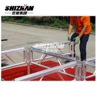China Free Design Concert Light Aluminum Stage Platforms Portable For Wedding for sale
