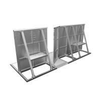 China Event High Barrier TUV EN 1090 Aluminum Crowd Barrier Reliable for sale