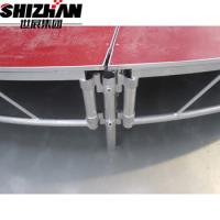 China Portable Circle Stage Platform Light Removable Aluminum Stage For Trade Show for sale