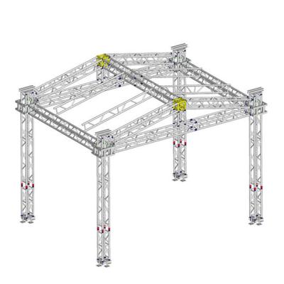 China Stage Lighting Booth Aluminum Square Truss Display for sale