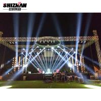 China Customized Aluminum Square Exihibition Lighting Truss Frame Structure For Event for sale