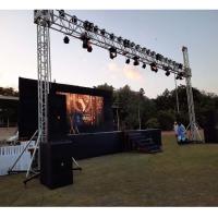 China 1M Design Customized 13ft height Portable Modular Aluminum Truss Stand Ground Frame Structure for sale