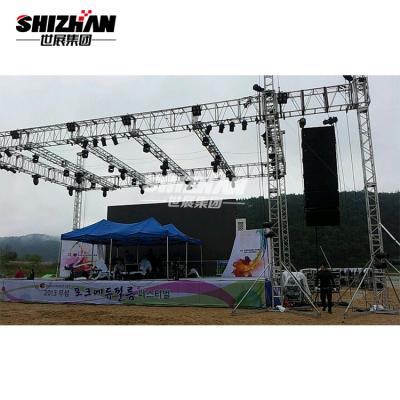China Aluminum Alloy 6061-T6/6082-T6 Lightweight Lighting Truss Electric Galvanized for sale