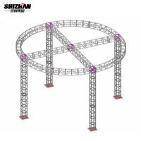 China Aluminum Alloy Lighting Round Truss Electric Galvanized for sale