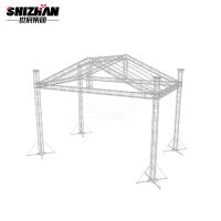 China Outdoor Concert Stage Aluminum Truss System Silver Color for sale
