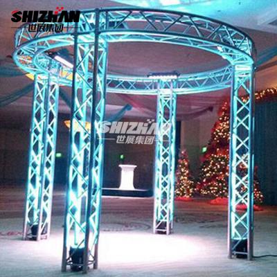 China F34 Square Truss Dj Booth Aluminum Spigot Truss System for sale