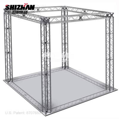 China 400mm Bolt Screw Aluminum Alloy Lighting Truss System For Display Show for sale