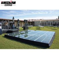 China TUV/SGS/CE/ISO9001 Certified 4x4/4x8 Glass Stage Deck for sale