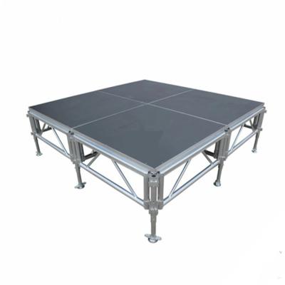 China 1.22*1.22m,1.22*2.44m, Aluminum Outdoor Portable Stage For Events Display for sale