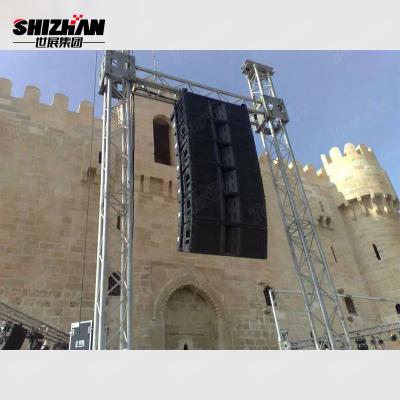 China Square Lightweight Lighting Truss Bolt Type Stage Lighting Scaffolding for sale
