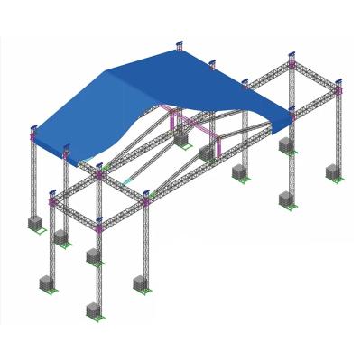 China Sturdy Heavy Duty Truss System for Concerts and Events with Various Heights and Widths for sale