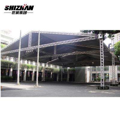 China 20-50mm Spigot Bolt Connection Aluminum Alloy Layher Truss for sale