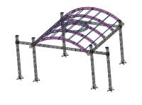 China Aluminum Spigot Truss for Stage Events 500kg Load Capacity for sale