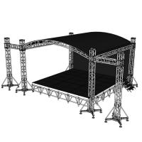 China Modular Aluminum Square Roof Truss for Concert Stages 500kg Capacity for sale