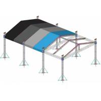 China 12 Inch Aluminum Spigot Square Box Event Truss Quick Connection for sale