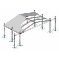 China Aluminum Alloy Outdoor Sound and Lights Truss Display for sale