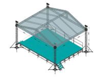 China Aluminum Stage Truss System 300kg Load Capacity Quick Installation for sale