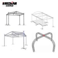 China Aluminium Triangle Truss System Triangular Spigot Truss For Display for sale