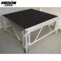 China 4x4 Aluminum Stage Platforms Outdoor Event All Terrain Height Adjustable for sale