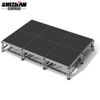 China TUV certificated factory directly Aluminum Outdoor Event Concert Stage Riser Platform Design for sale