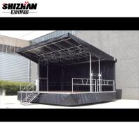 China Plywood Aluminum Mobile Foldable Concert Stage Portable Platform for sale