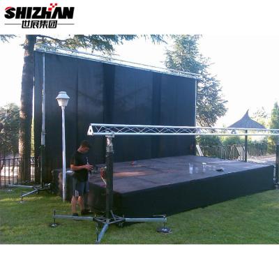 China 1.5m Adjustable Raised Aluminum Stage Platforms Portable for sale