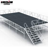 China 1.5m Adjustable Raised Aluminum Stage Platforms Portable for sale
