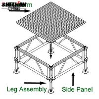 China Plywood Aluminum Mobile Foldable Concert Stage Portable Platform for sale
