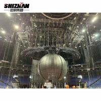 China LED Ball Long Span Truss Structure Heavy Duty Ceiling Lighting Truss for sale